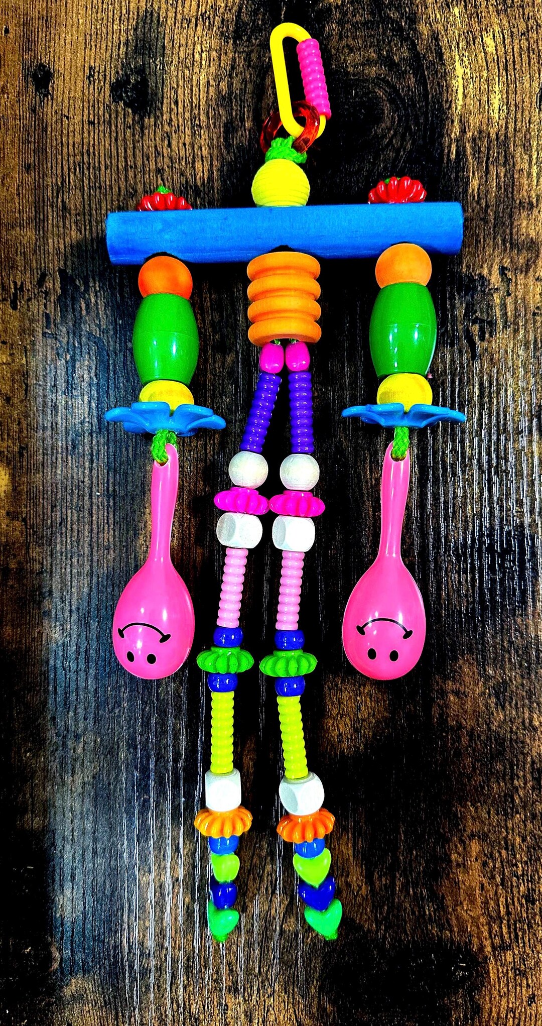 Chime 'n Cheer Pink Maracas Bird Toy - Etsy