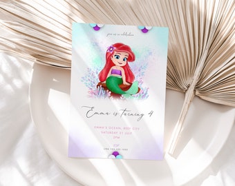 Squishmallow Birthday Invitation, Kids Birthday Party Invite, Girl Pink ...