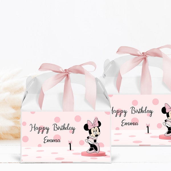 Minnie Mouse Birthday Party Box - Etsy