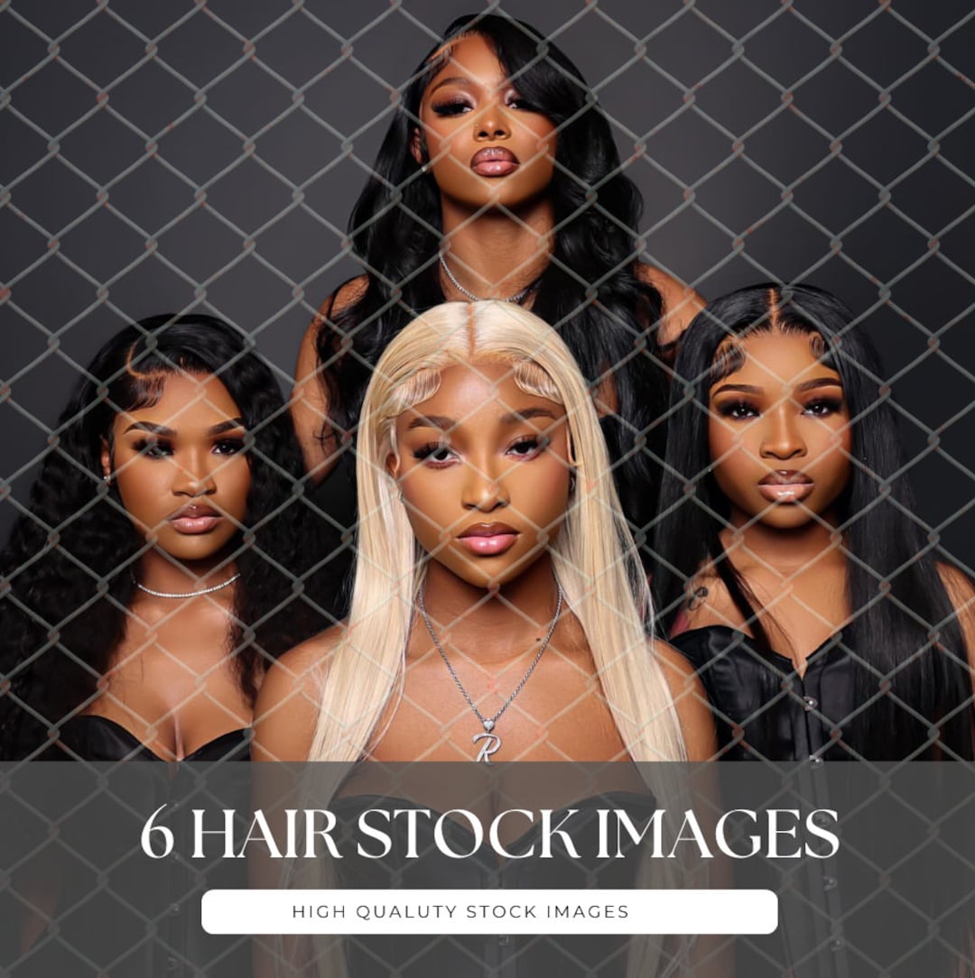 Hair Model Stock Photos: Beauty & Wig Images (instant Download) - Etsy