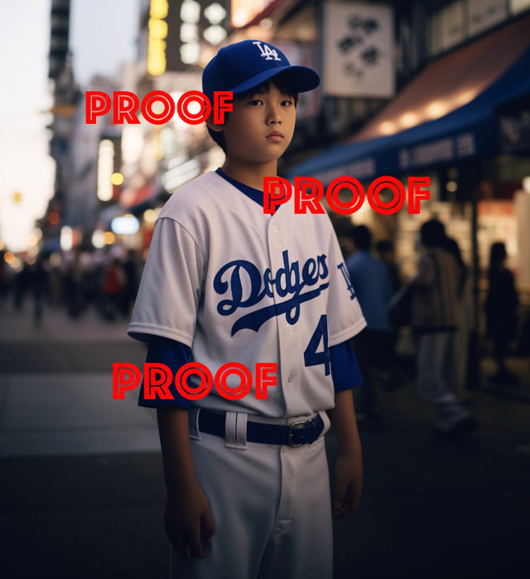 Kid SHOHEI OHTANI Photo Dodgers 8x10 Glossy - Etsy