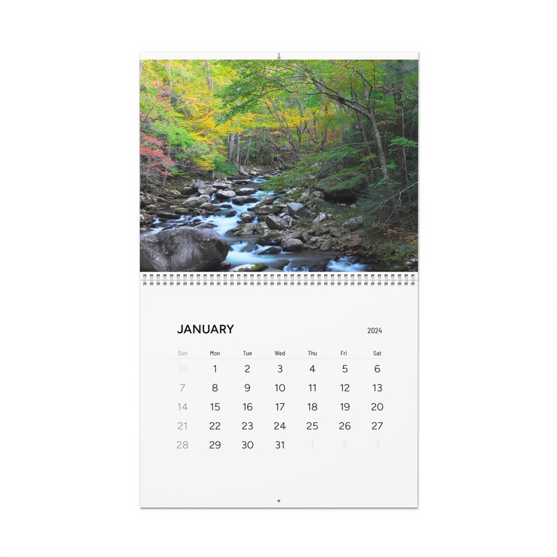 Nature Calendar 2024, 2024 Nature Wall Hanging Calendar, Nature ...