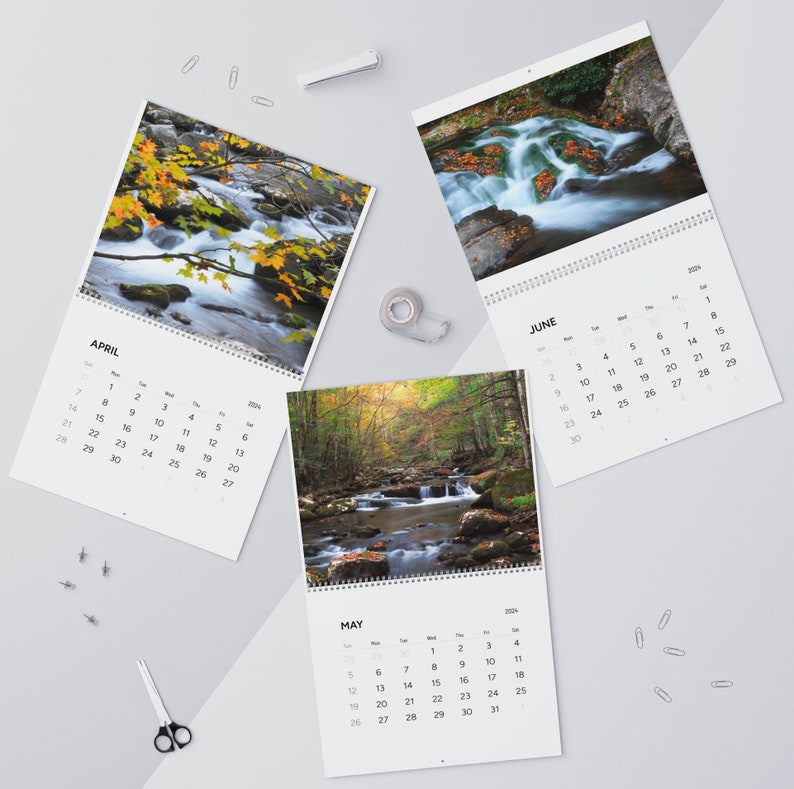 Nature Calendar, Nature Wall Hanging Calendar, Nature Photography ...