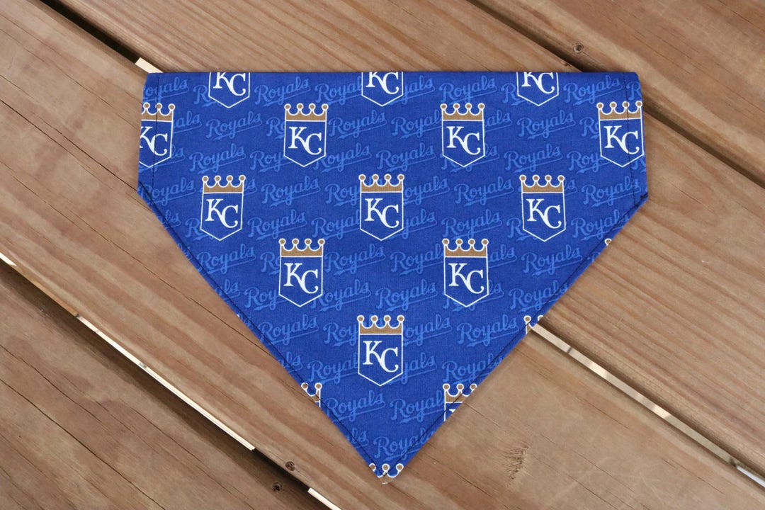 Licensed Kansas City Royals Fabric -- Slip-on Bandana - Etsy