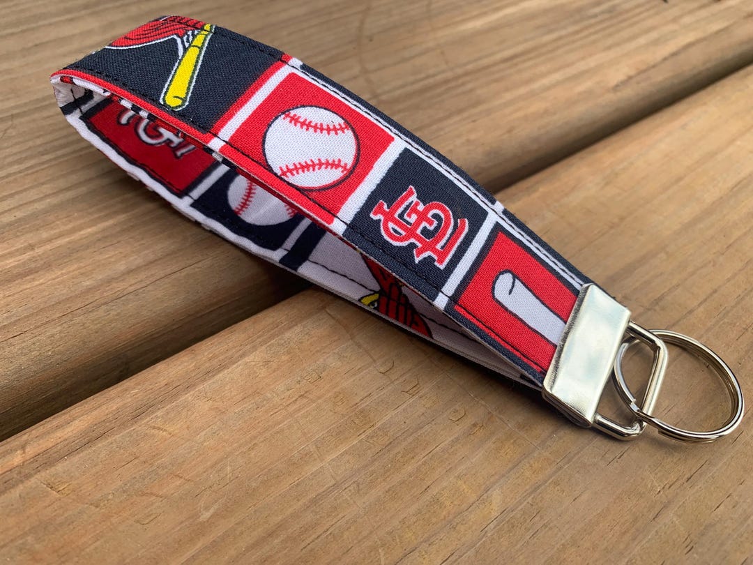 Licensed St. Louis Cardinals Fabric -- Key Fob - Etsy