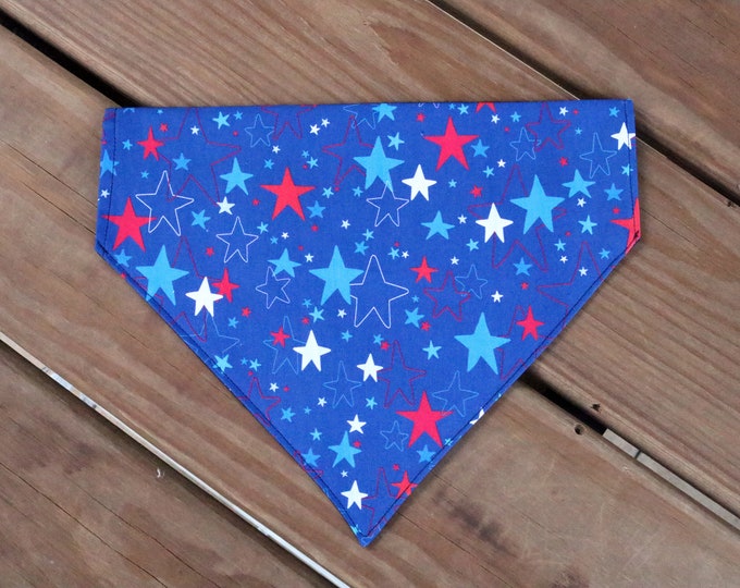 Patriotic Over the Collar Dog Bandana Patriotic Bandana for Dogs ...
