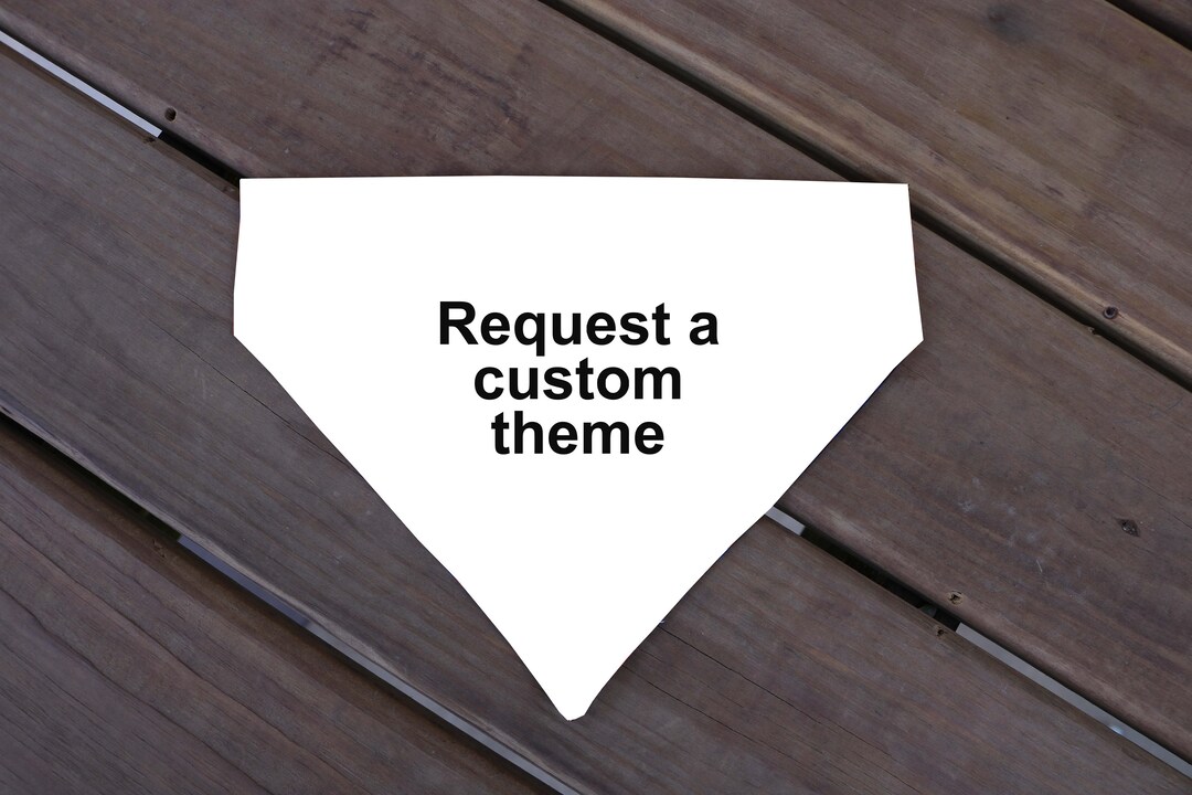 Custom Over-the-collar Bandana - Etsy