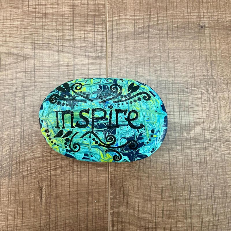 Rock Paperweight - Etsy