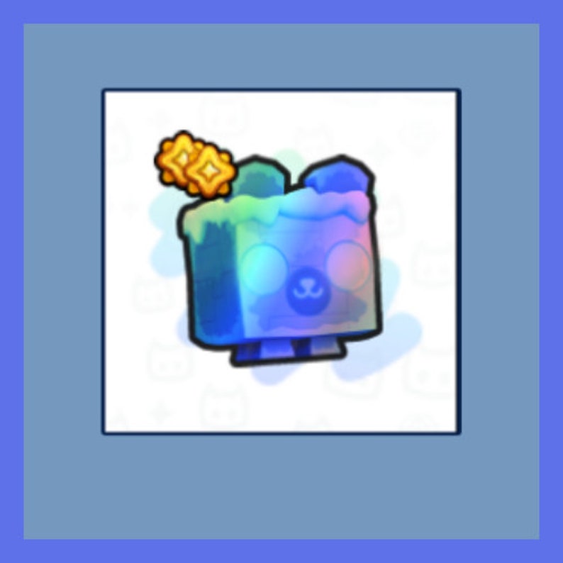 Pet Simulator 99 X50 Rainbow Frostbyte Bears - Etsy