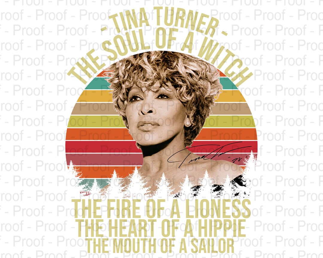 Buy Tina Turner PNG , Ready to Print, Printable Design, Hiphop Artist ...