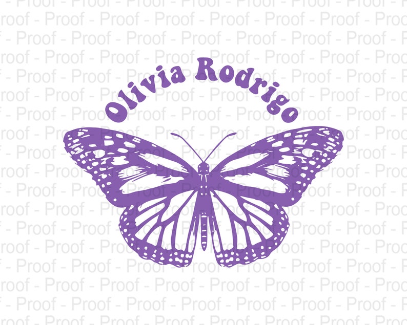 Olivia Rodrigo PNG and SVG Digital Download Cricut Silhouette Cut File ...