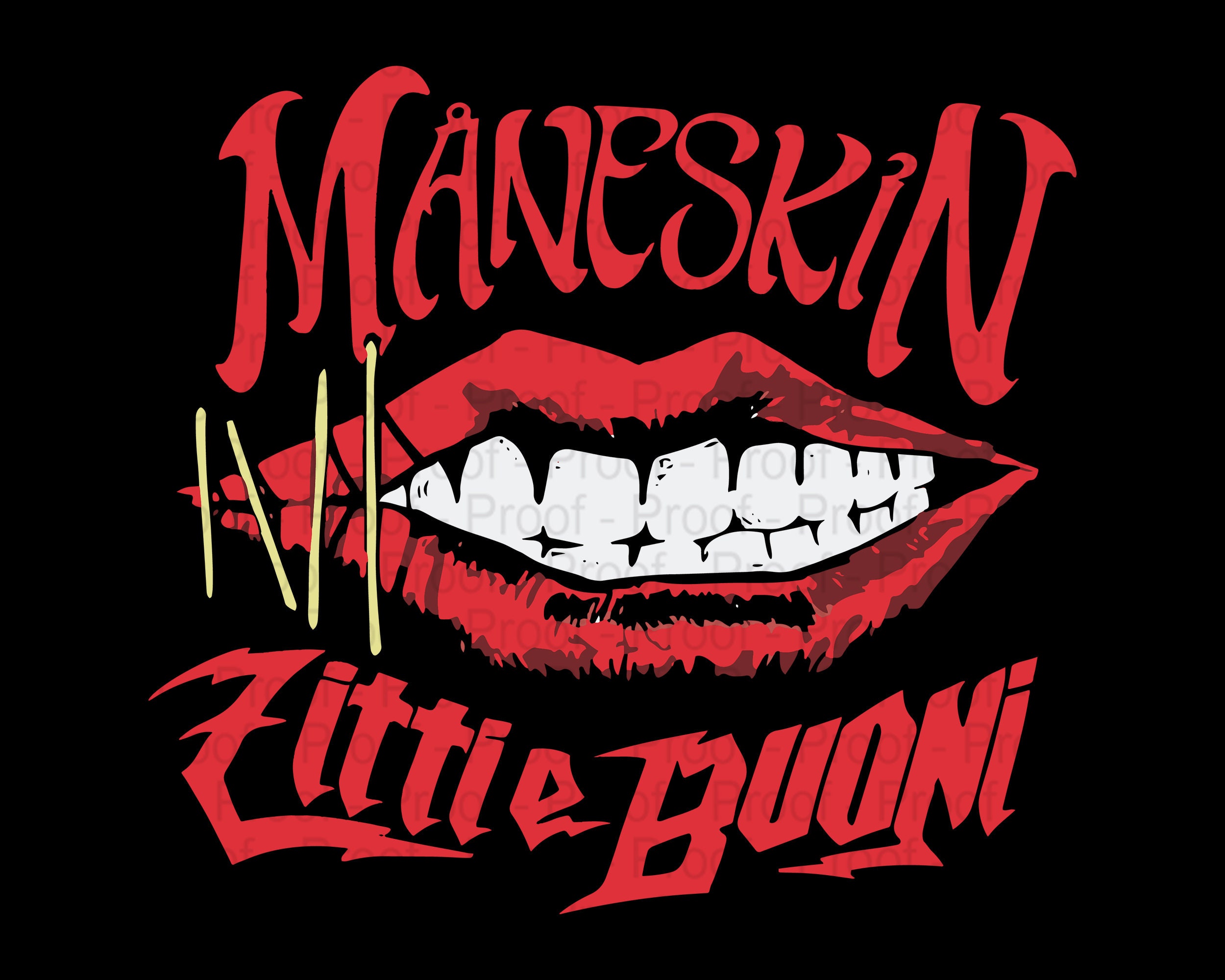 Vintage Maneskin RUSH World Tour Png, Maneskin PNG, Rock Band PNG ...
