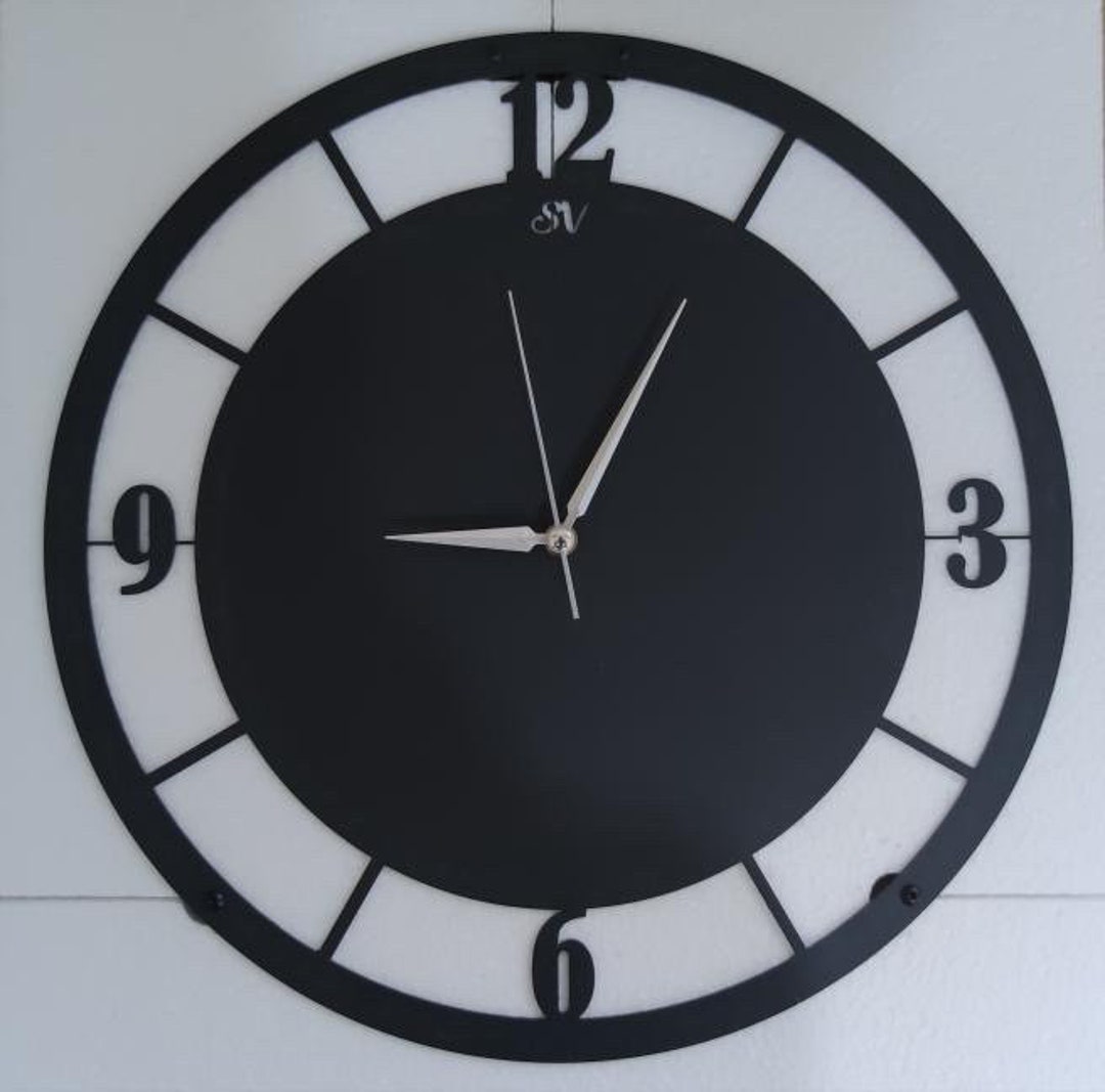 Modern Metal Wall Clock,wall Decoration,gift for Her, Gifts,wall Art ...