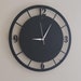 Modern Metal Wall Clock,wall Decoration,gift for Her, Gifts,wall Art ...