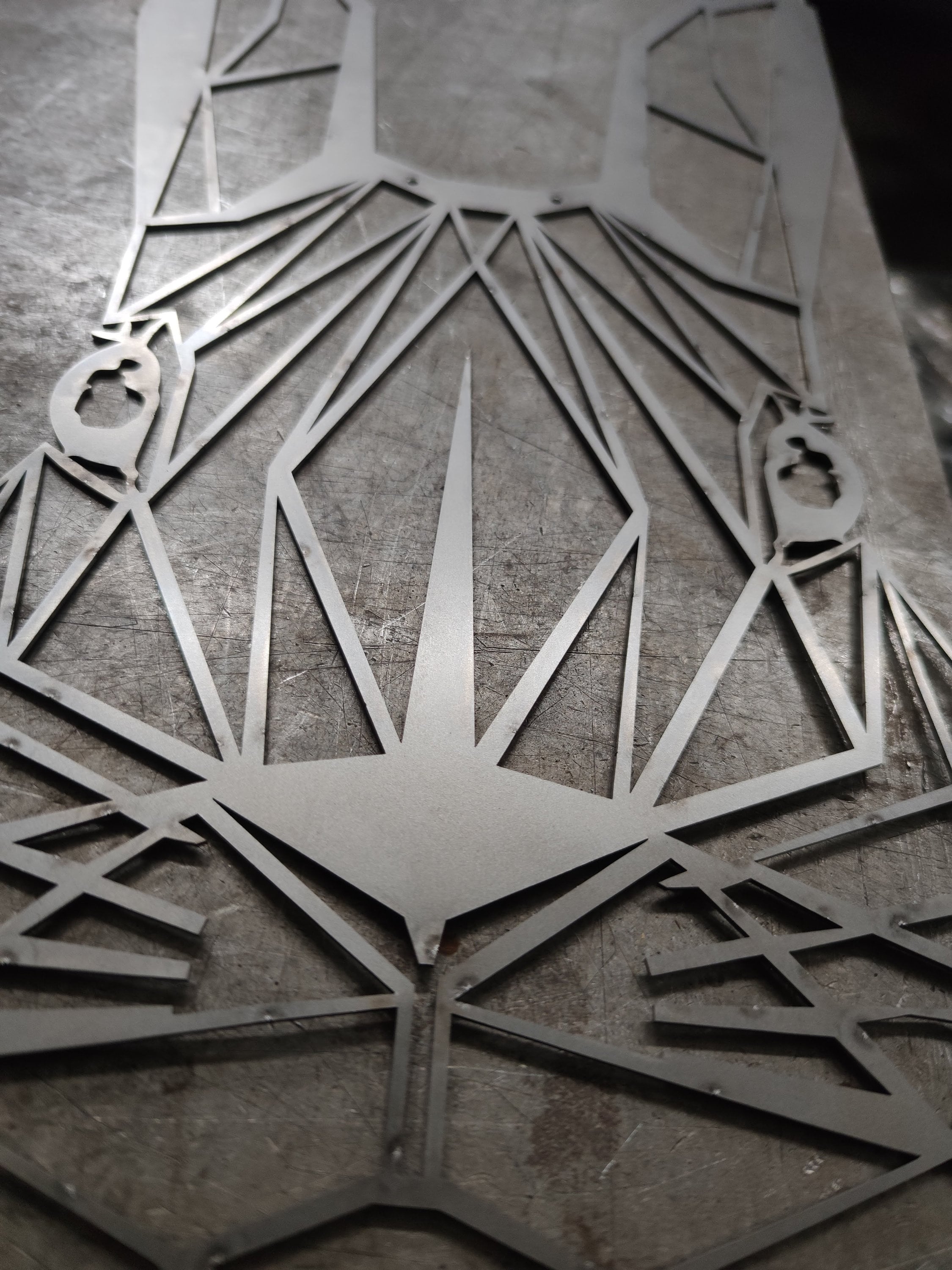 Rabbit Metal Wall Art Wildlife Sculpture Garden Ornament Rusty Metal ...