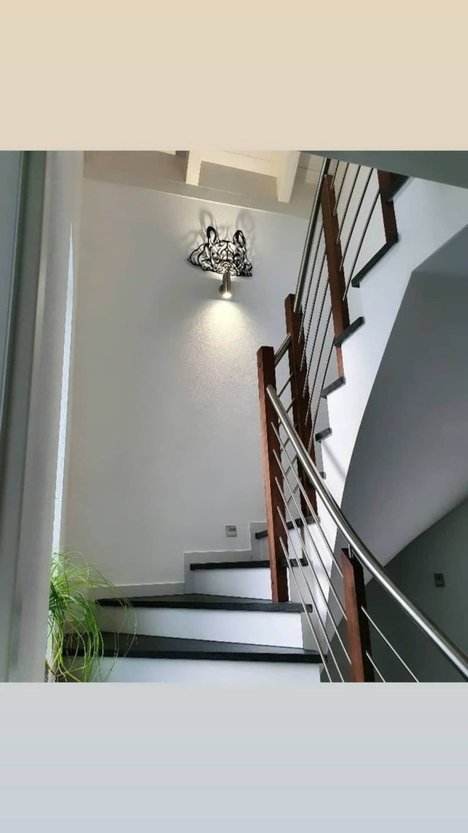 French Bulldog Metal Wall Decor - Etsy