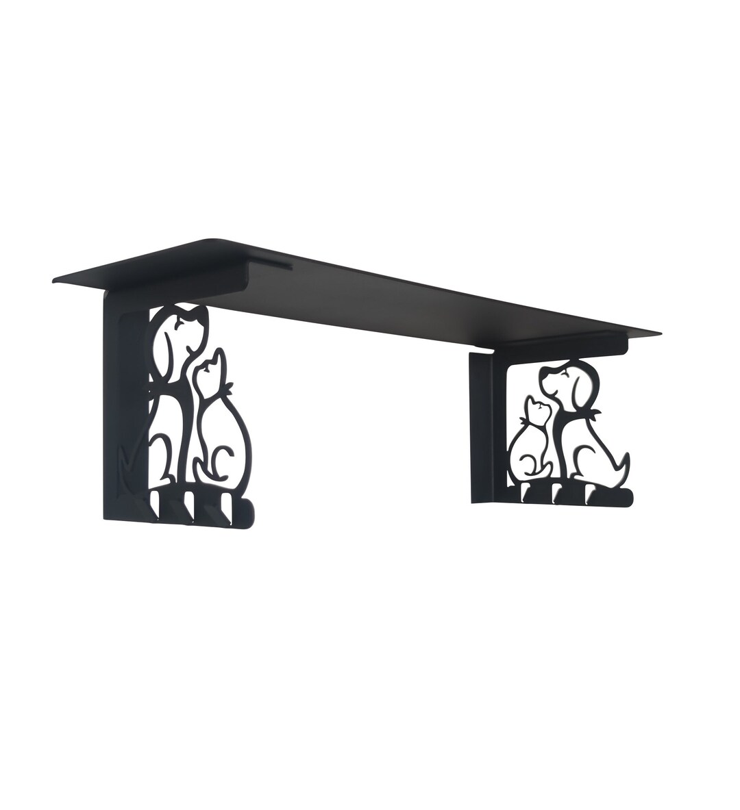 Dog and Cat Figure Wall Shelf - Etsy
