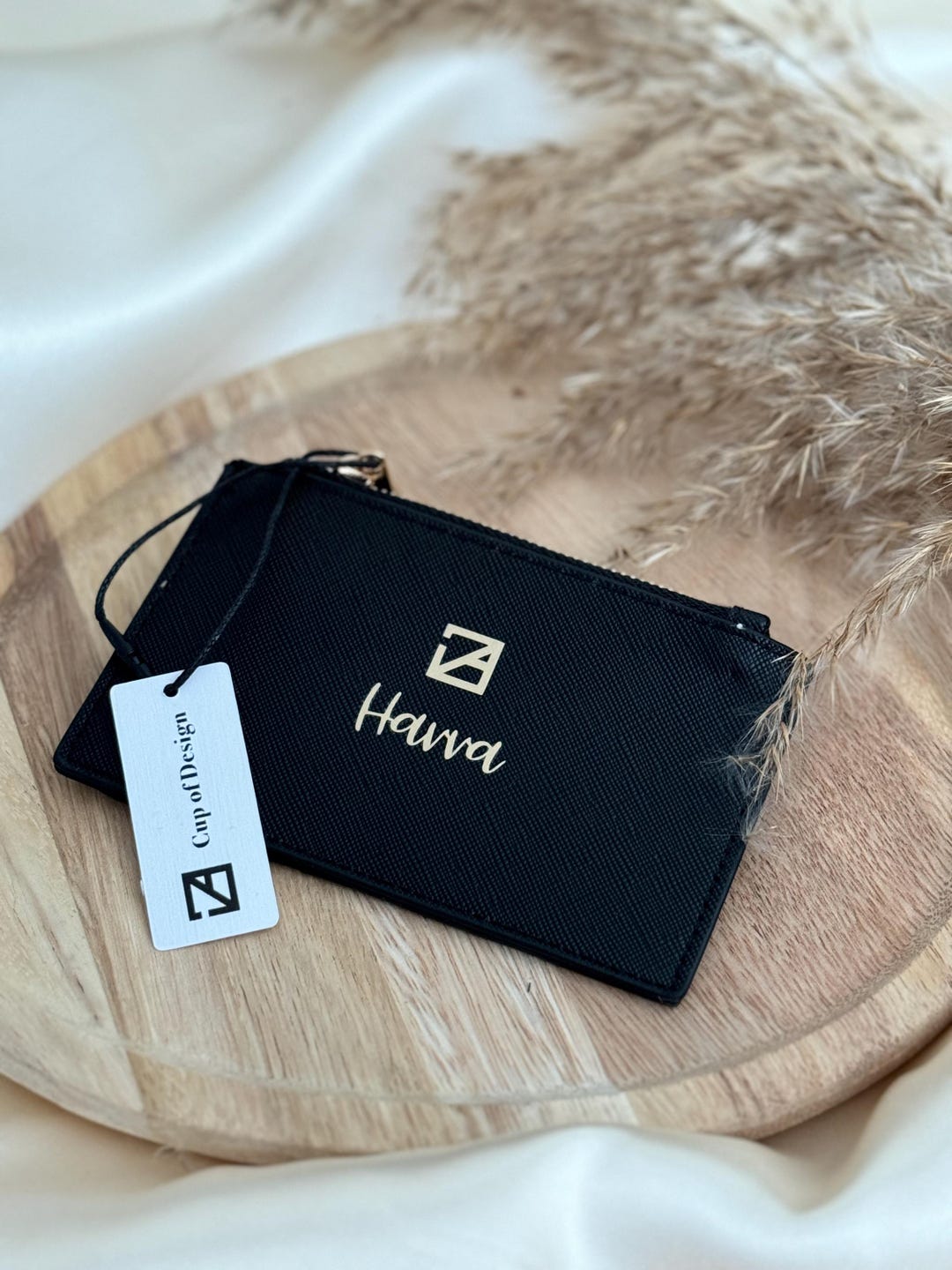 Personalized Wallet Card Case With Coin Compartment to Give as a Gift ...