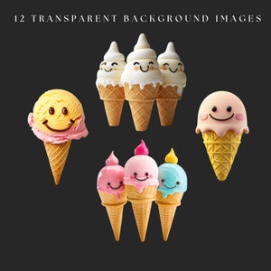 Ice Cream Clipart Popsicle Graphics Ice Cream Truck Pastel Background ...