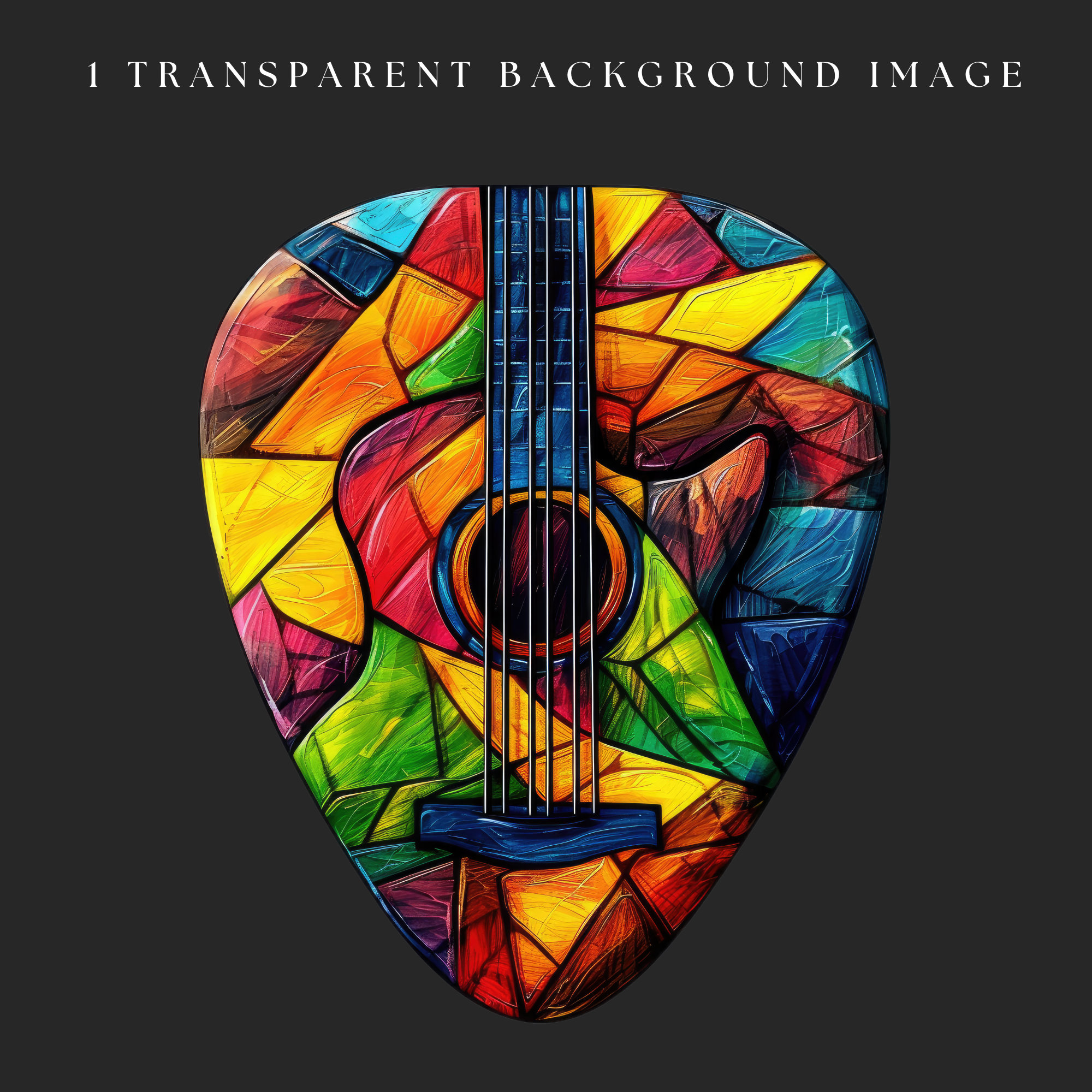 Guitar Pick Clipart - Musical Clipart Indie Music Graphic Hipster Image ...