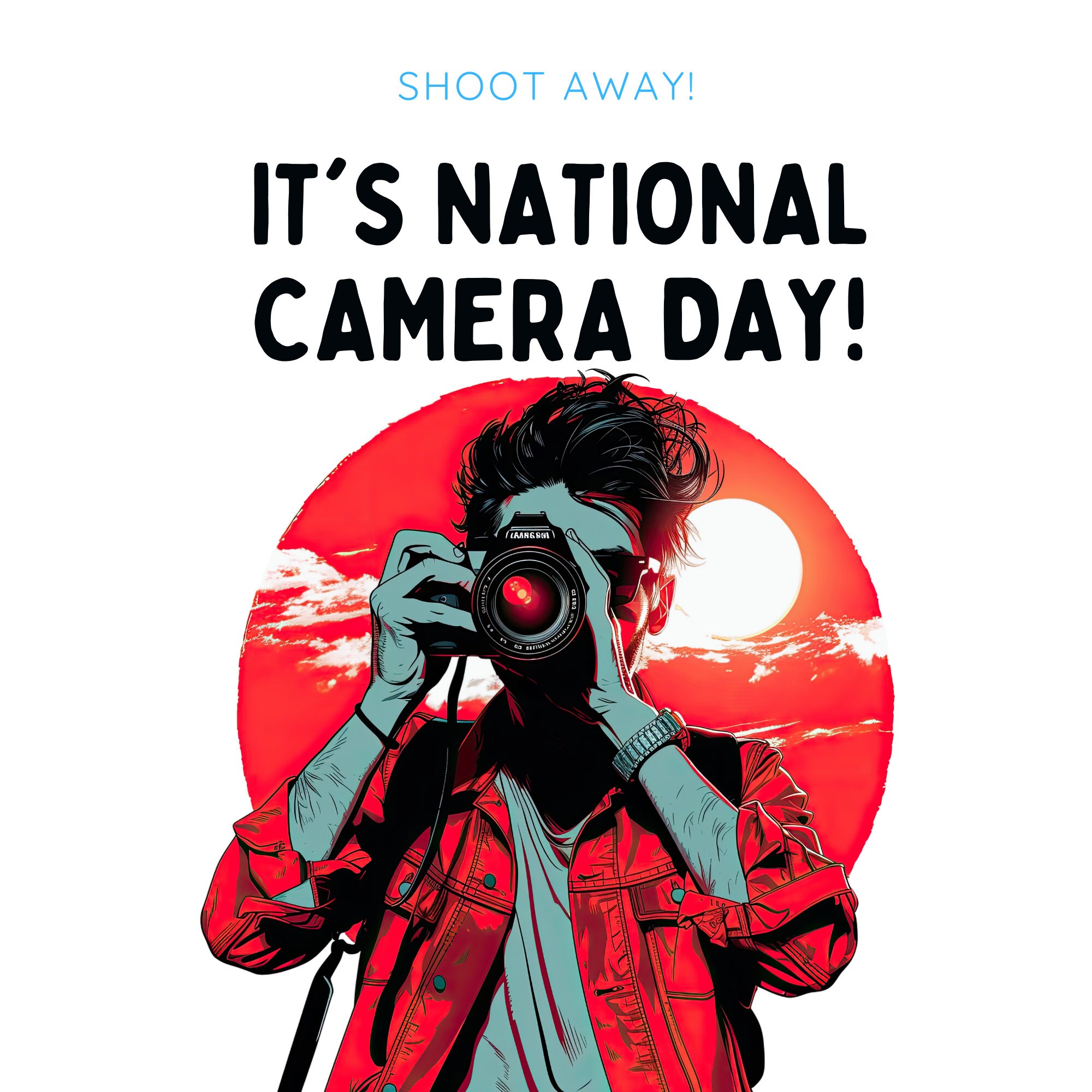 Colorful Camera Clipart - Photographer Graphic Photo Art Picture Taking ...