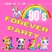 Bright 90s Style Clipart Collection - Whimsical Animals, Cupcakes ...