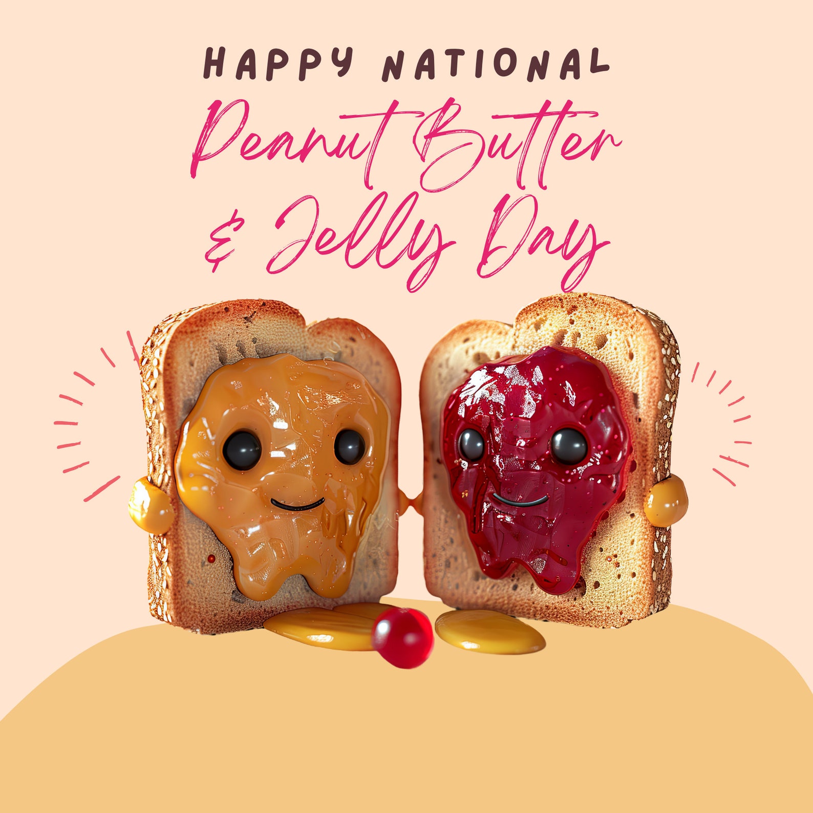 Peanut Butter and Jelly Clipart - You're the Peanut Butter to My Jelly ...