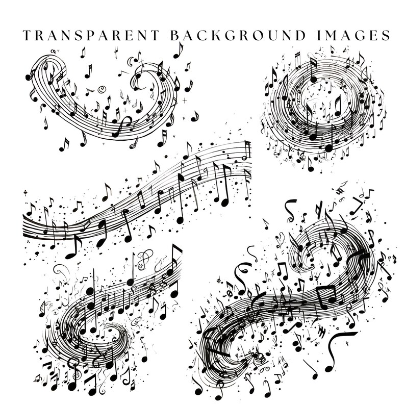 Vintage Music Clipart Retro Vinyl Records Retro Microphone PNG Musician ...