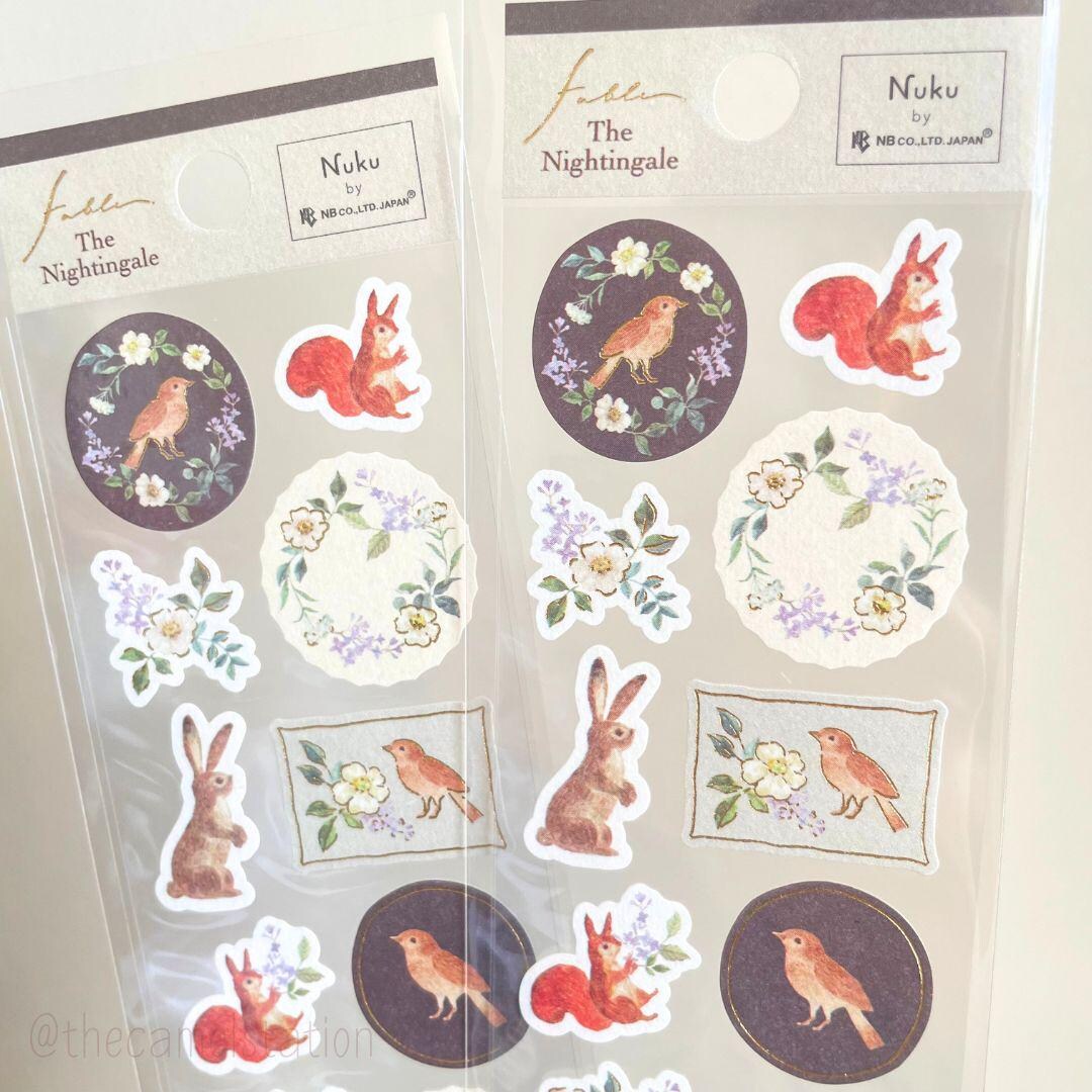 NB Co. Sticker Sheet Fable the Nightingale - Etsy