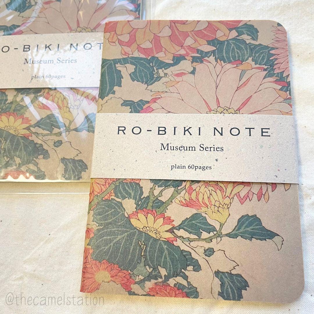 Yamamoto Paper | Ro-biki Note | Museum Series | 5mm Dot Grid | Kiku - Etsy