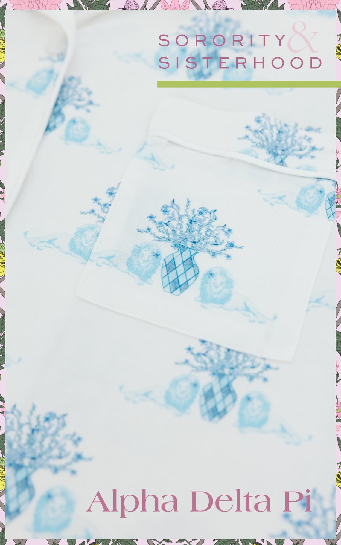 Alpha Delta Pi Pajamas - Etsy