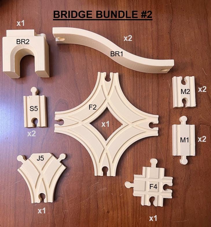 BUNDLE PACKS - Toy Train Tracks - Etsy