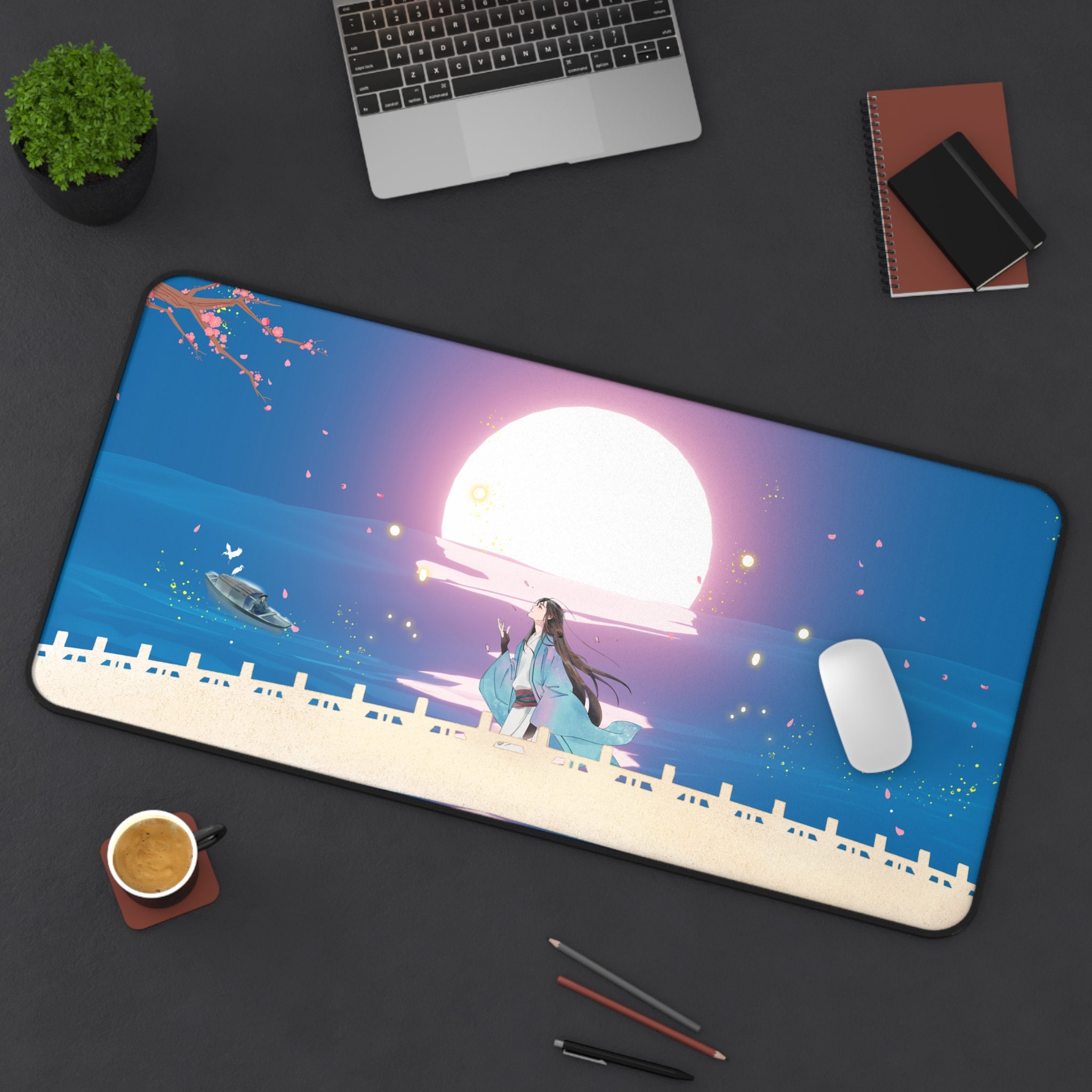 Large and Cute Desk Mat, Desk Mat Kawaii, Cute Mouse Pad - Etsy