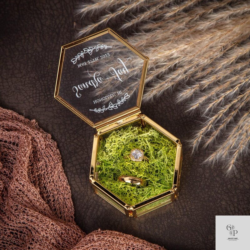 Geometric Ring Box - Etsy