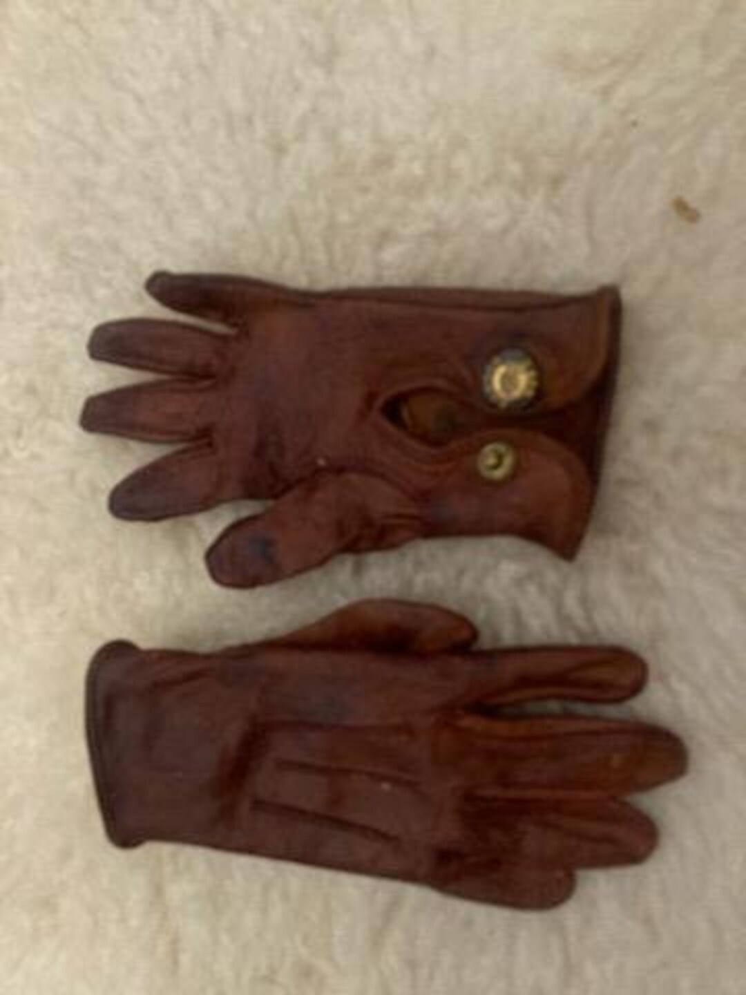 Antique Victorian Doll Glove Leather Made by Fownes of England 1800's ...