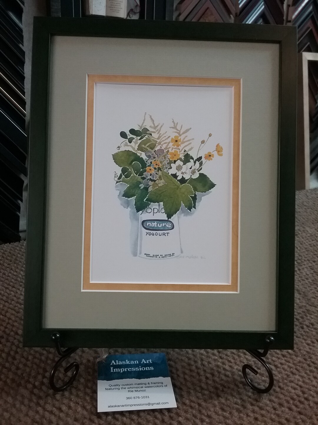 SIGNS OF SPRING by Rie Munoz New! Custom Framed - Etsy