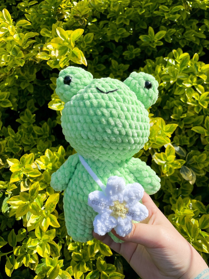 Frog Crochet Pattern Digital PDF Download Easy-to-follow - Etsy