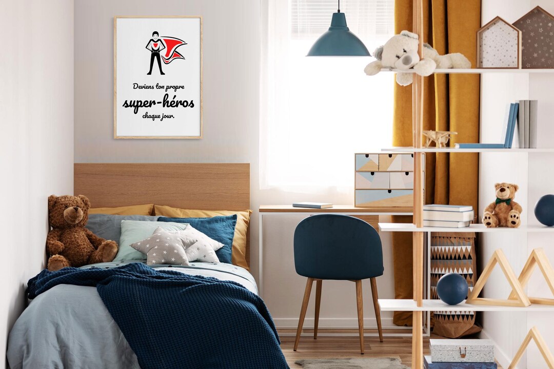 Poster for Superhero Children, Positive Energy, Motivation, Self-esteem ...