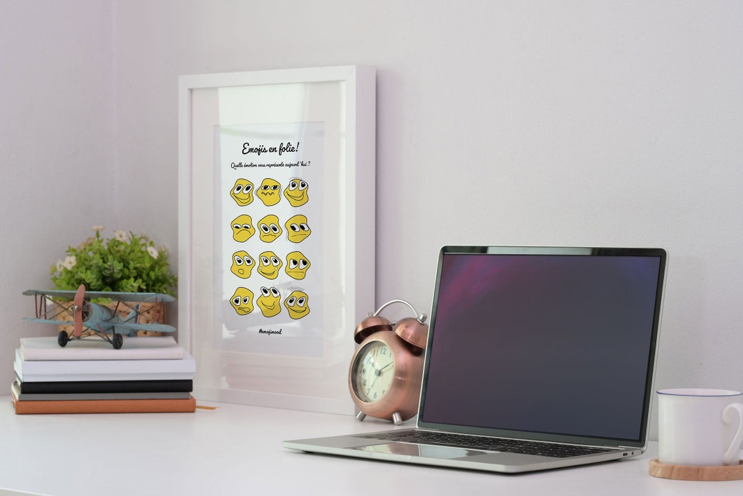 Displays Expressive Emojis, Explore Your Emotions With This Fun ...