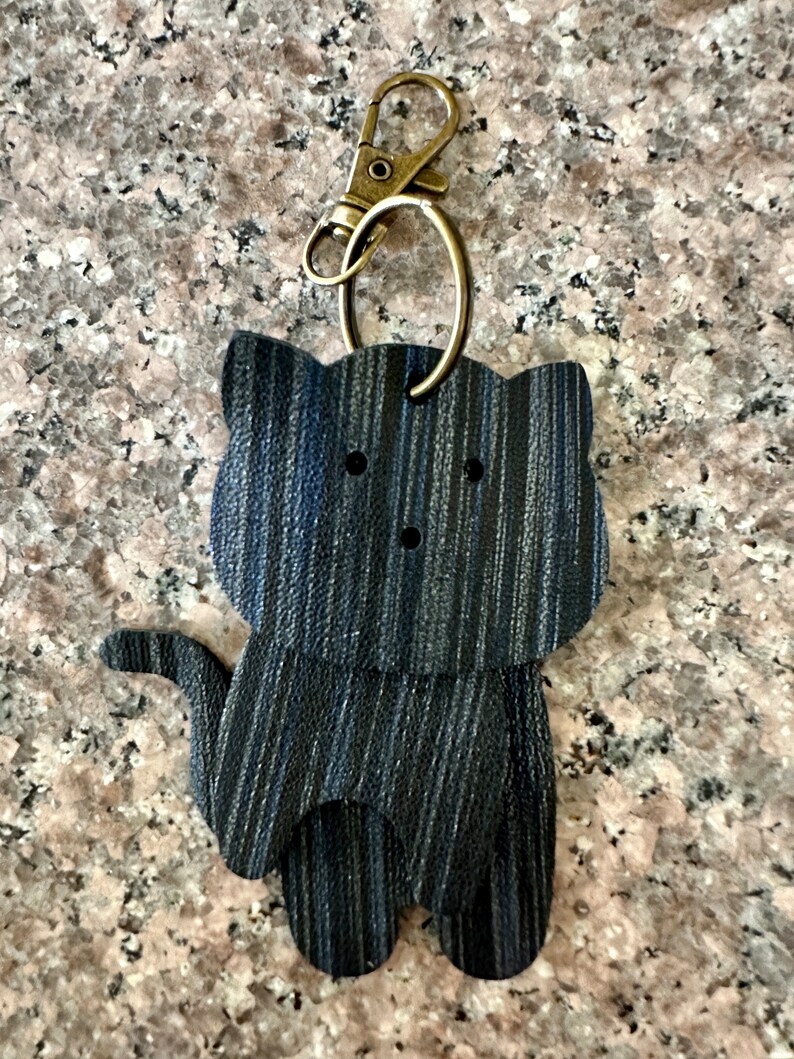 Cat Purse Charm Keychain - Etsy
