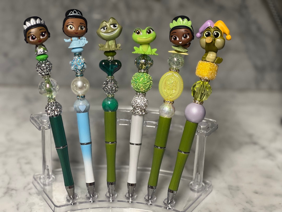Princess and the Frog Disney Doorable Beaded Pens - Etsy