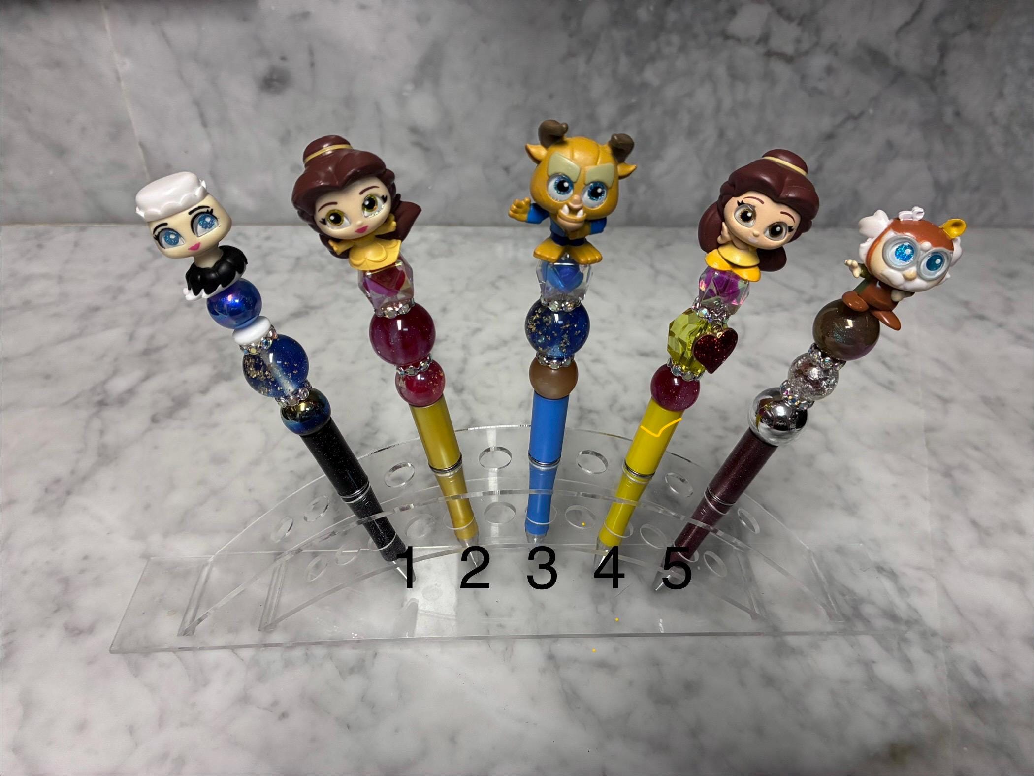 Beauty and the Beast Disney Doorable Pens|belle Pen|beauty and the Best ...