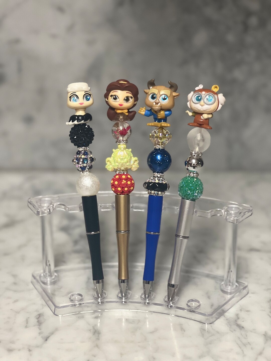 Beauty and the Beast Disney Doorable Pens - Etsy