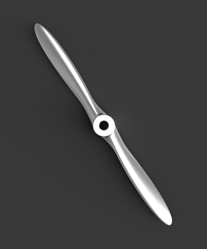 Airplane Propeller 3d File for Cnc (stl) - Etsy Australia