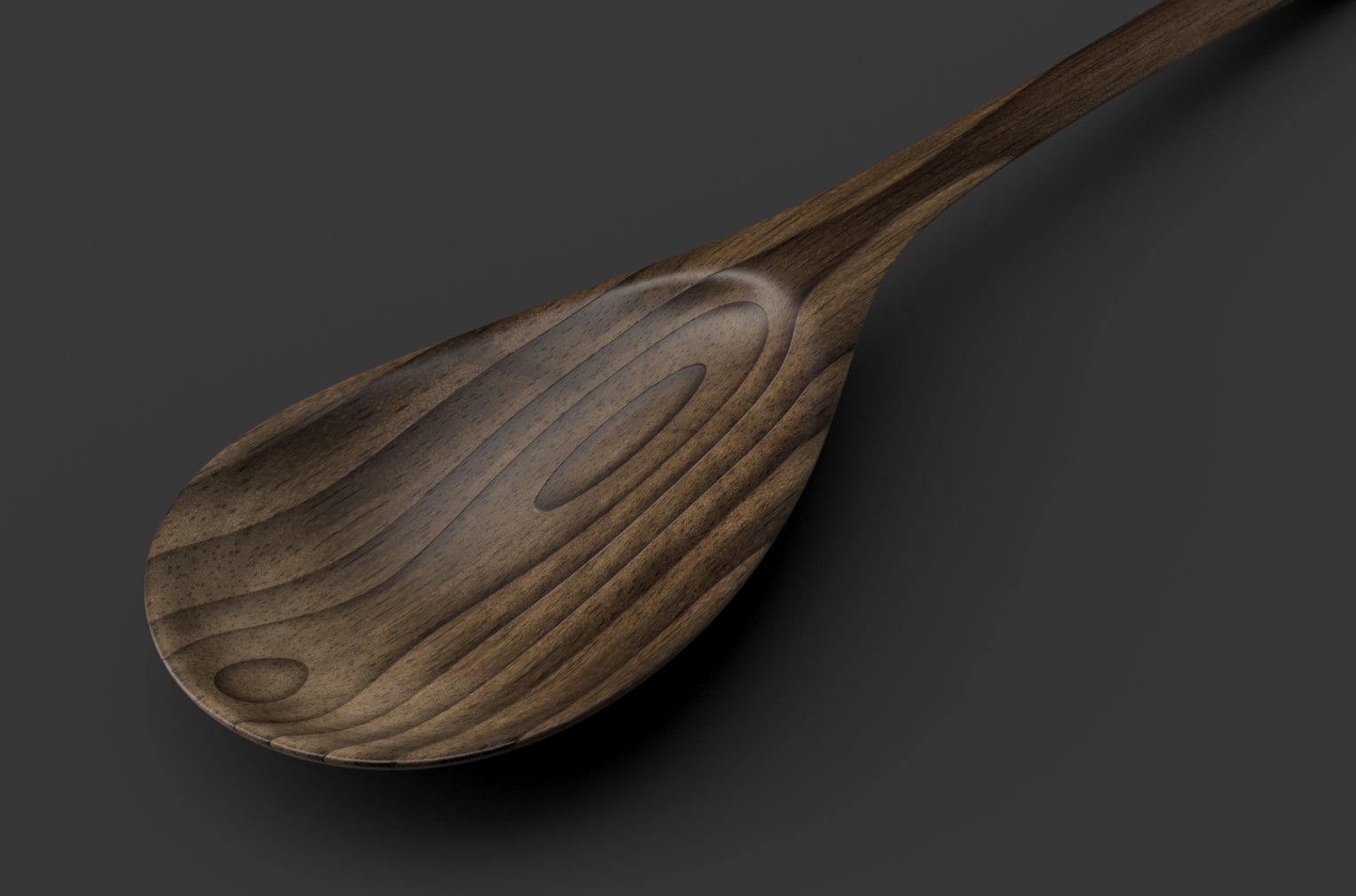 Wooden Spoon 3D Model for CNC (STL) - Etsy