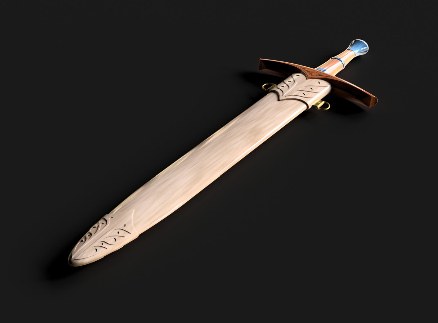 Wooden Sword for CNC f3d and Stl Files - Etsy