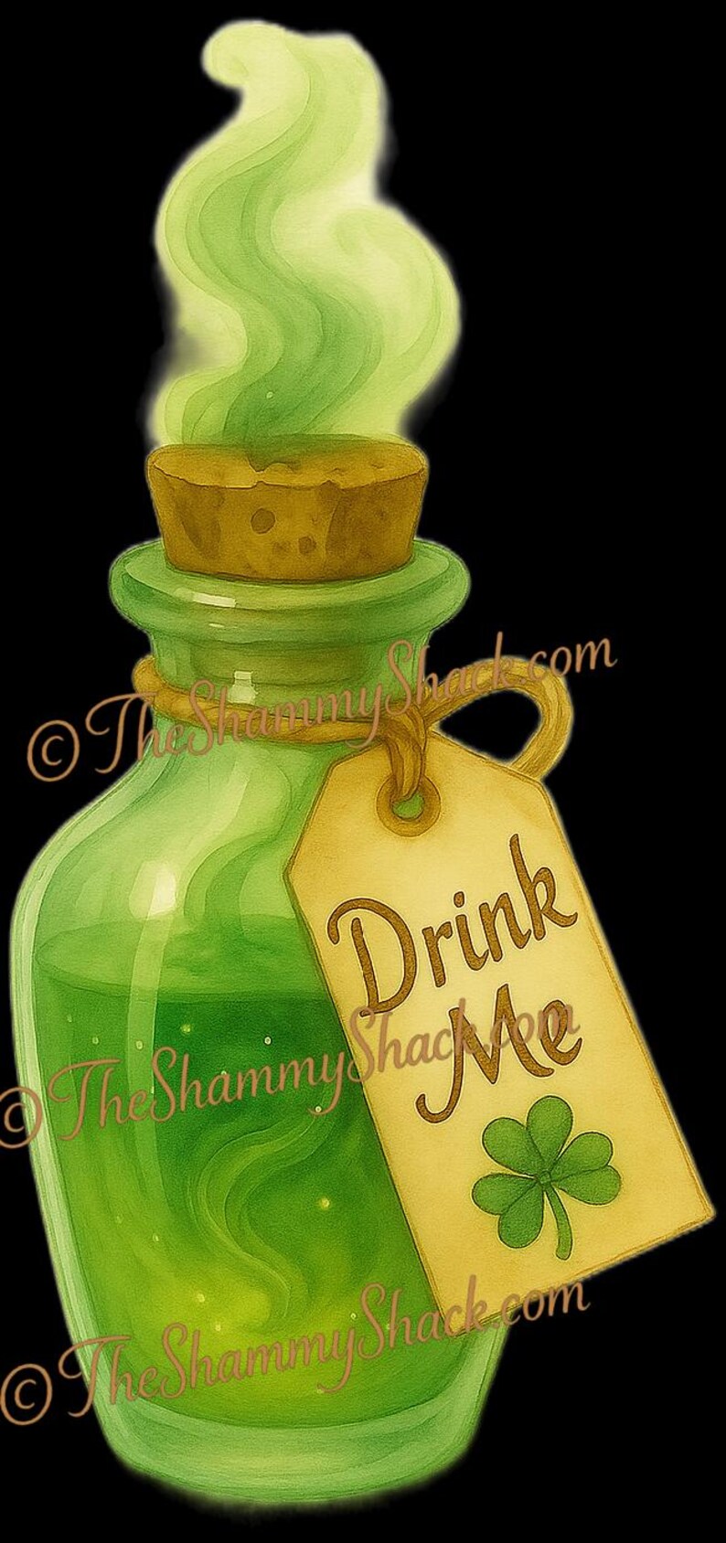 Irish Alice in Wonderland Watercolor Clipart | Whimsical Fairytale ...