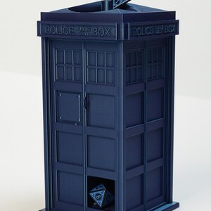 DND Tardis Dice Tower 3D Printed Doctor Who Themed Dice Tower for D&D ...
