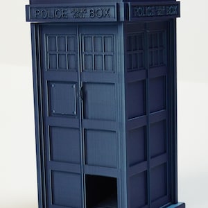 DND Tardis Dice Tower 3D Printed Doctor Who Themed Dice Tower for D&D ...