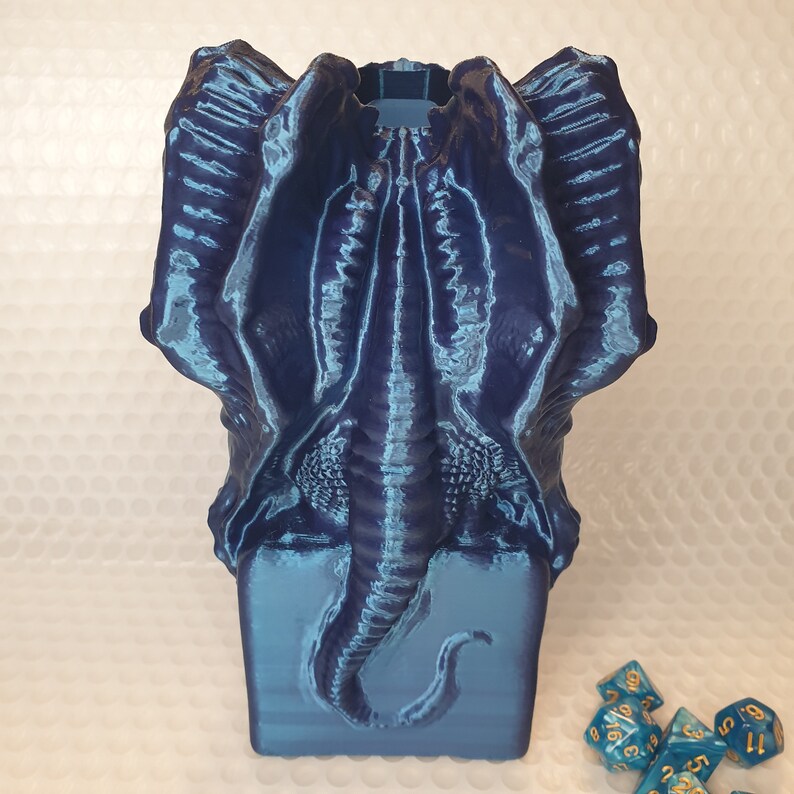DND Cthulhu Dice Tower 3D Printed Cthulhu Themed Dice Tower - Etsy